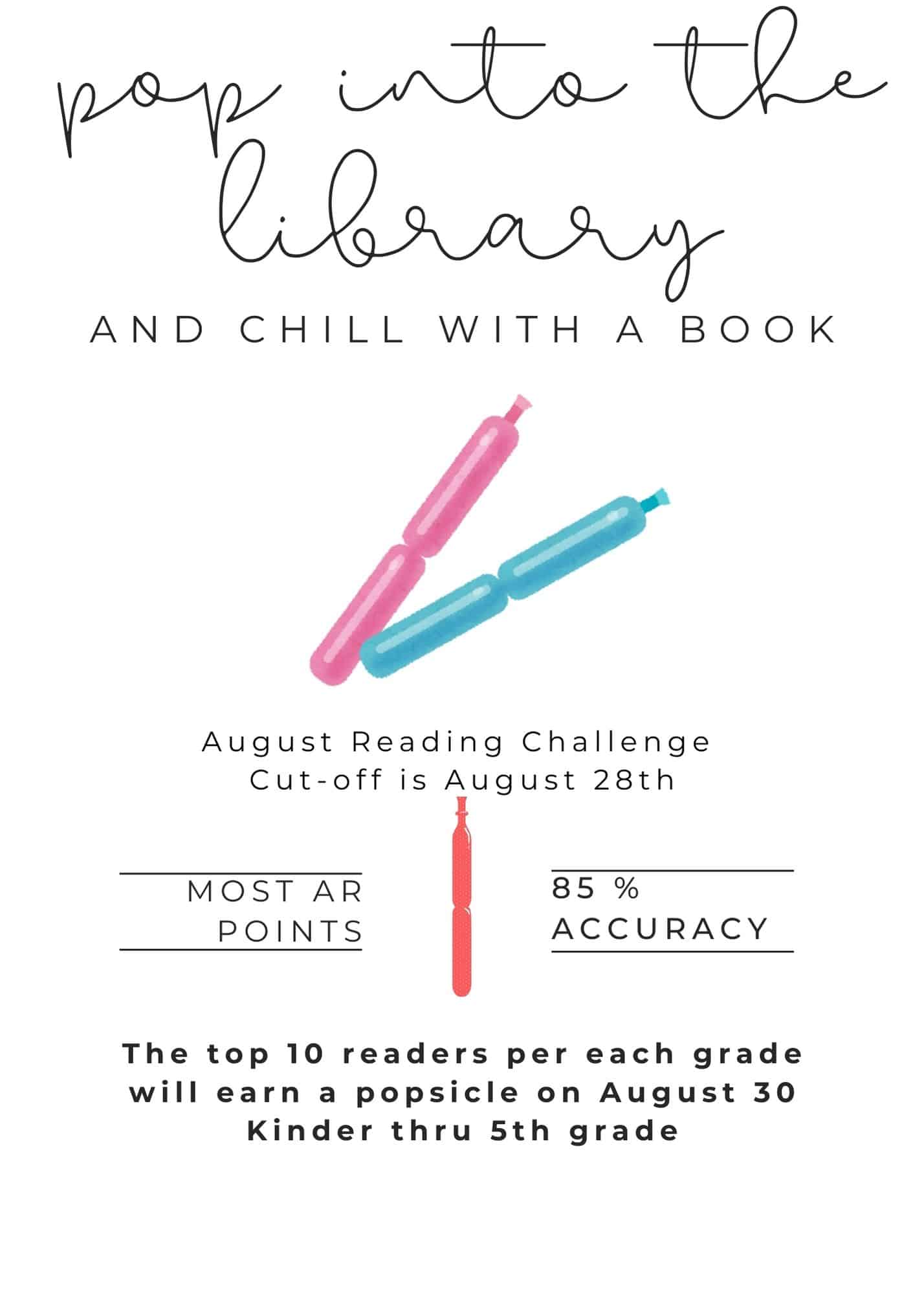 Start the school year out reading! – Oscar Adams Elementary School